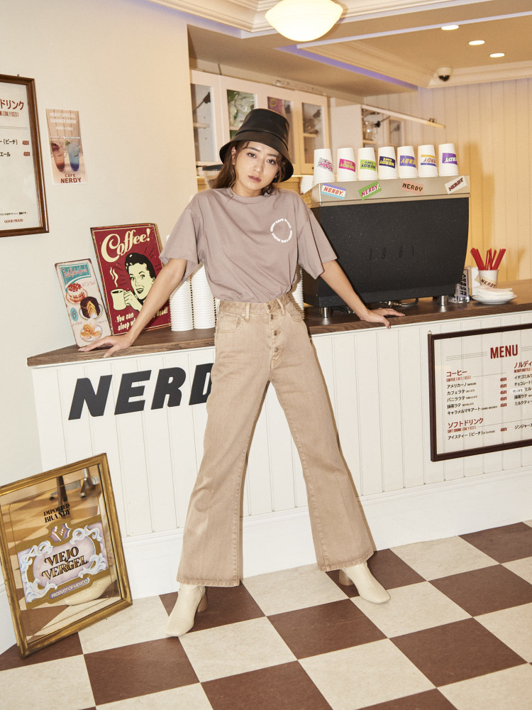 “NERDY CAFE” has been created as the second line of popular Korean ...